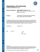 Certifications | EASTMAN WORLD